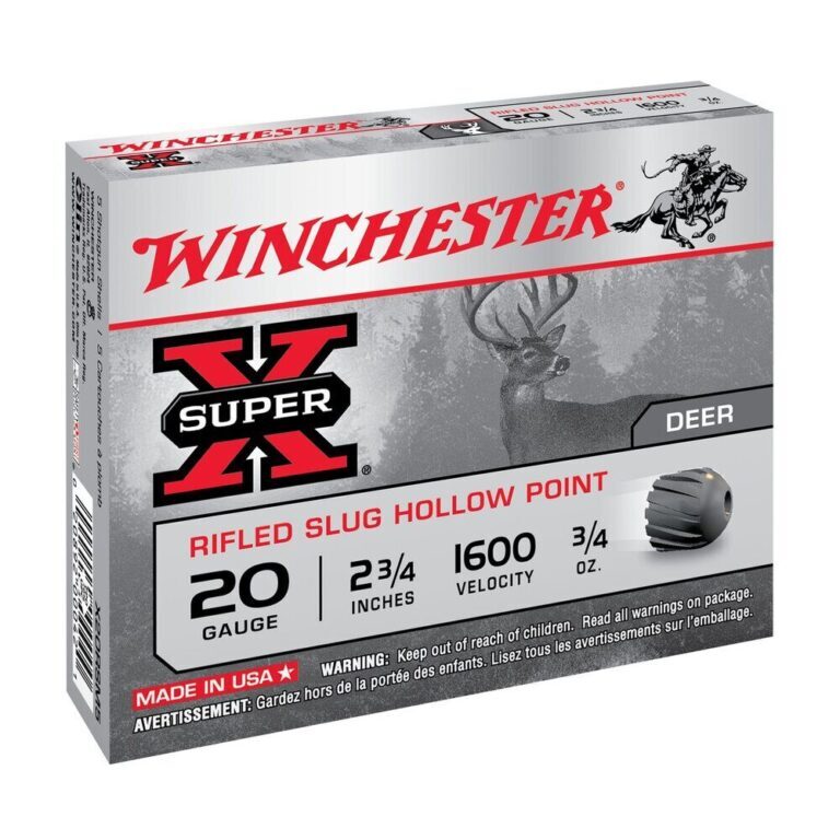 Balles 20/70 Super-X Slug Rifled Hp 21G X5 | Taprack